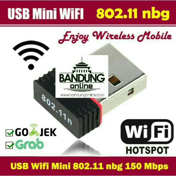 Jual USB Wireless Adapter / Dongle Adapter / Penangkap Wifi | Shopee Indonesia