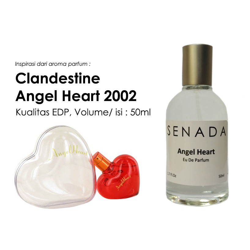 Jual Angel Heart 50ml by Senada Parfum | Shopee Indonesia