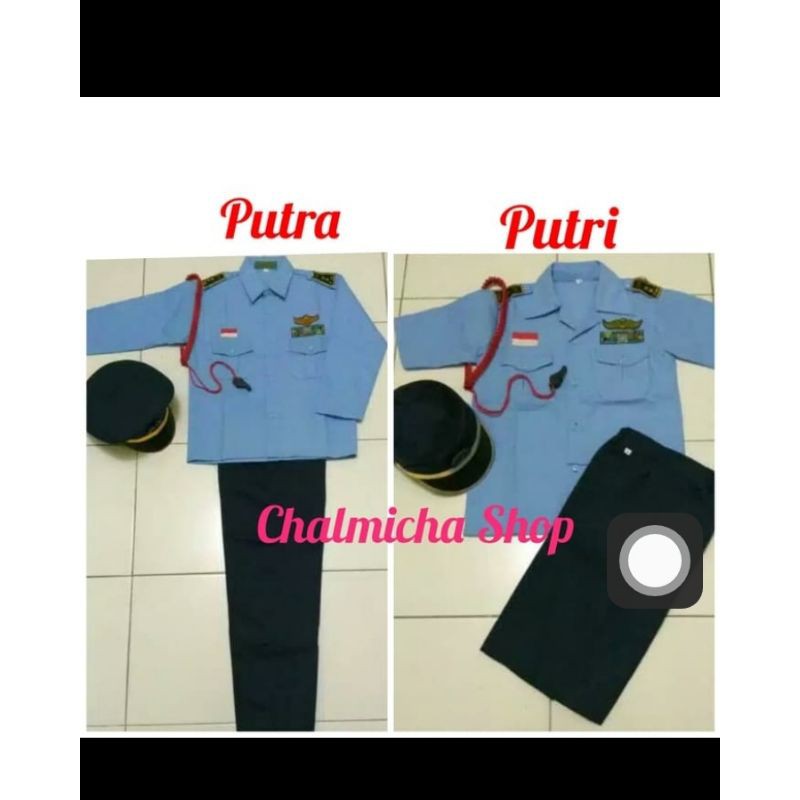 Jual Baju kostum seragam karnaval anak profesi TNI angkatan udara TNI AU | Shopee Indonesia