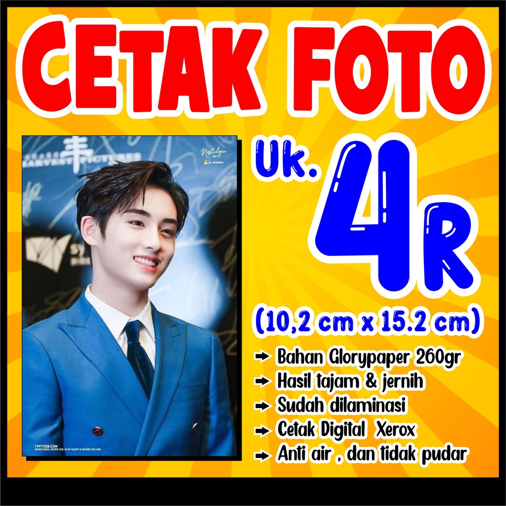 Jual CETAK FOTO 4R | Shopee Indonesia