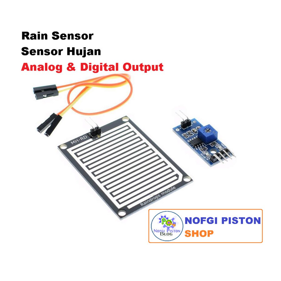 Jual Rain Sensor (Sensor Pendeteksi Hujan) | Shopee Indonesia