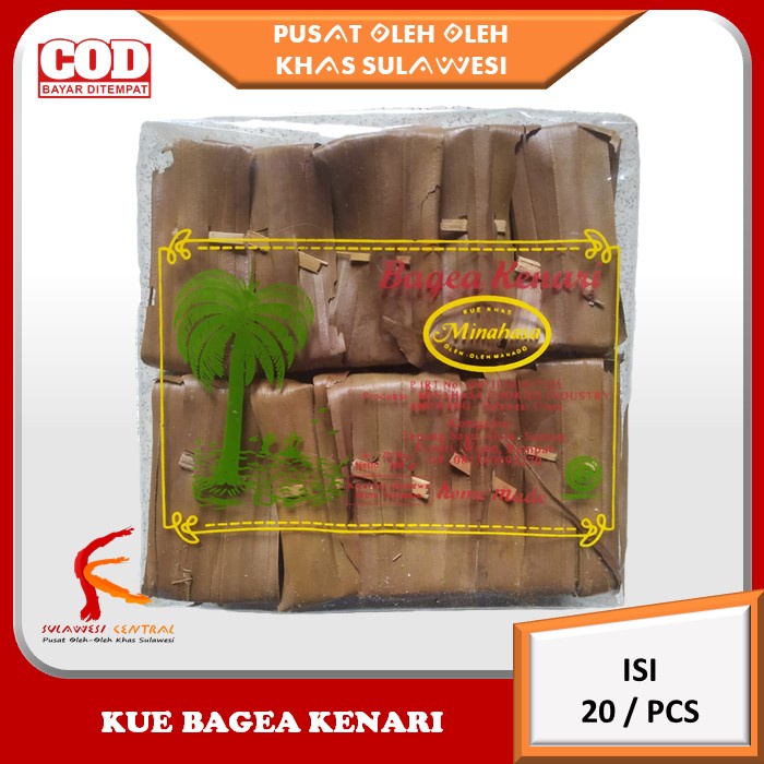 Jual AMURANG kue Bagea Kenari Minahasa khas Sulawesi 20 biji per bks ...