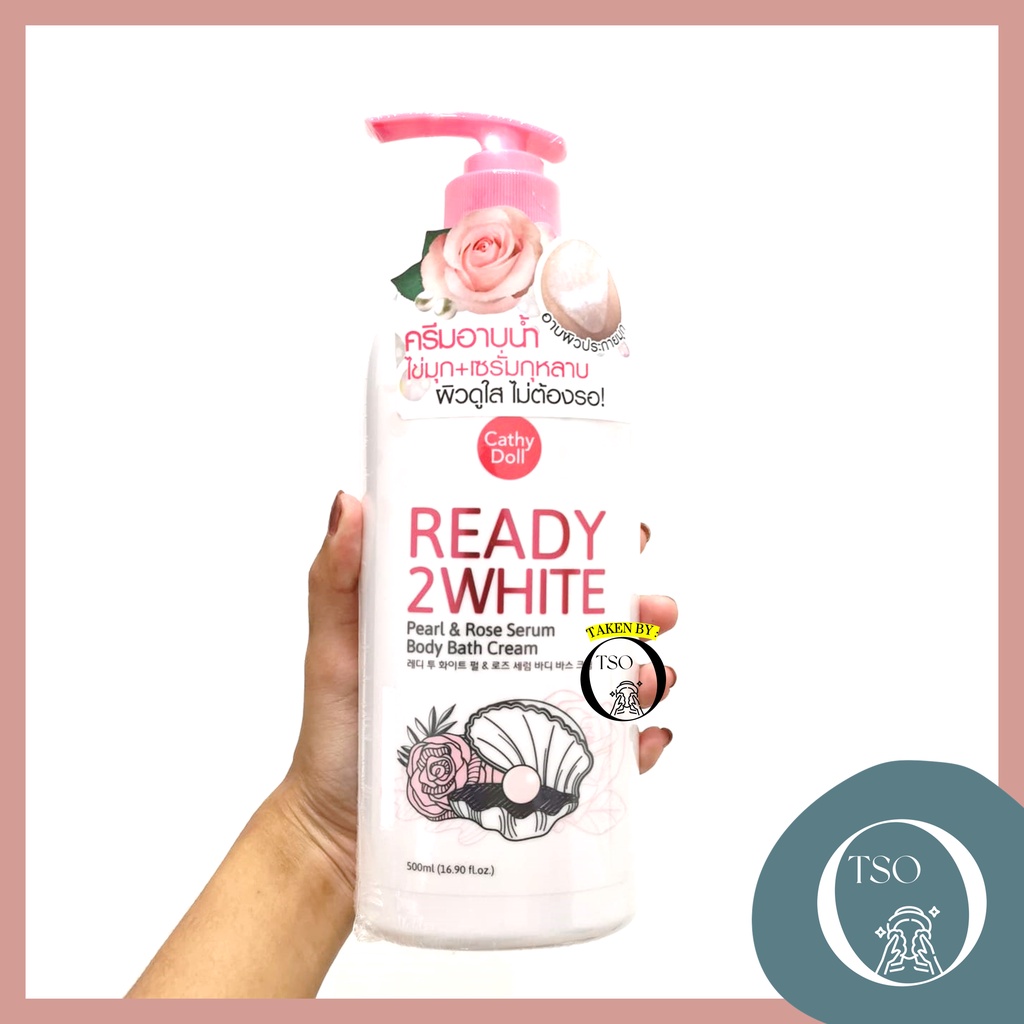 Jual READY 2 WHITE PEARL & ROSE SERUM BODY BATH CREAM 500ml - SABUN MANDI BEST SELLER ORIGINAL ...