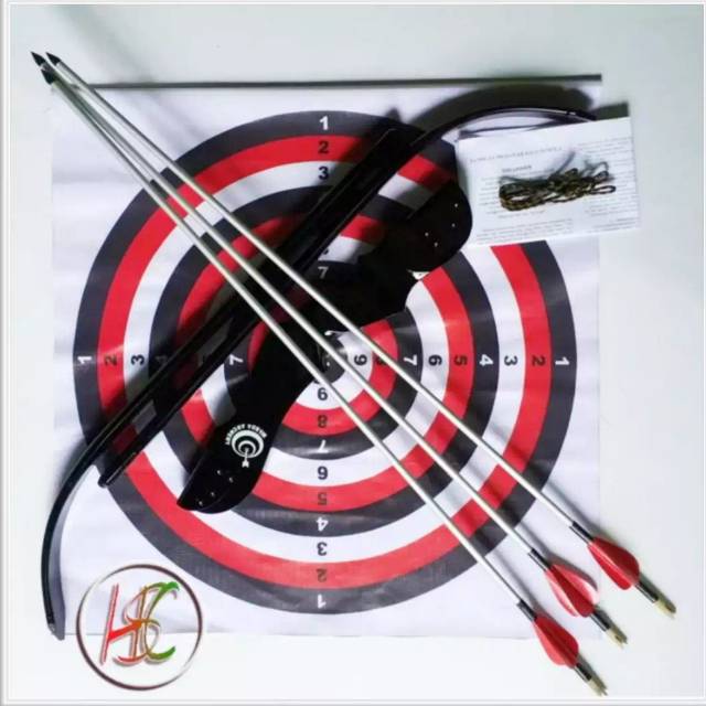 Jual Busur Panahan Untuk Akhwat dan Pemula Warna Hitam | Shopee Indonesia