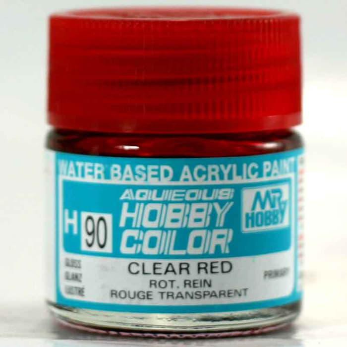 Jual Mr color Acrylic H 90 CLEAR RED - Gundam model kitt paint | Shopee ...