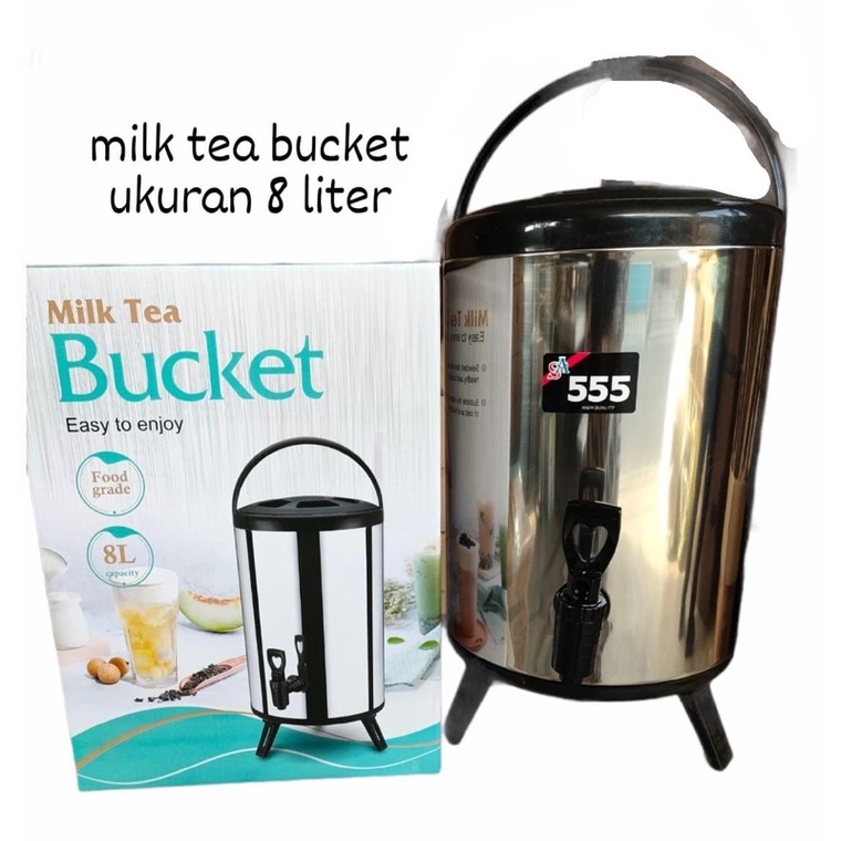 Jual tempat minuman bucket / milk tea | Shopee Indonesia