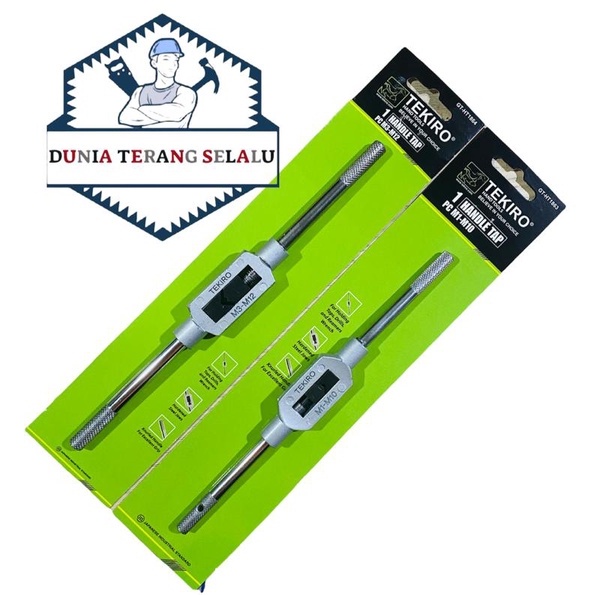 Jual Handle Tap TEKIRO - M1 M10 - M3 M12 - Gagang Tap TKR Manual - Stang Snei - Stang Tap Balik ...