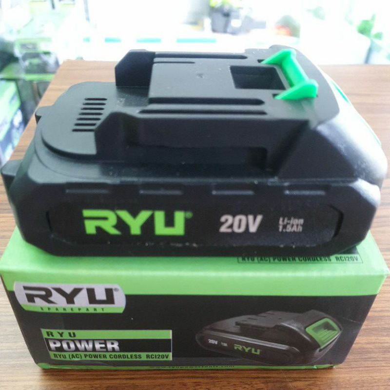 Jual RYU BATERAI BOR CORDLESS 20V RCI20V | Shopee Indonesia