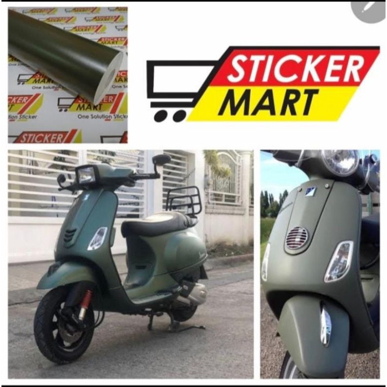Jual Sticker Skotlet Green Army Murah Materan | Shopee Indonesia