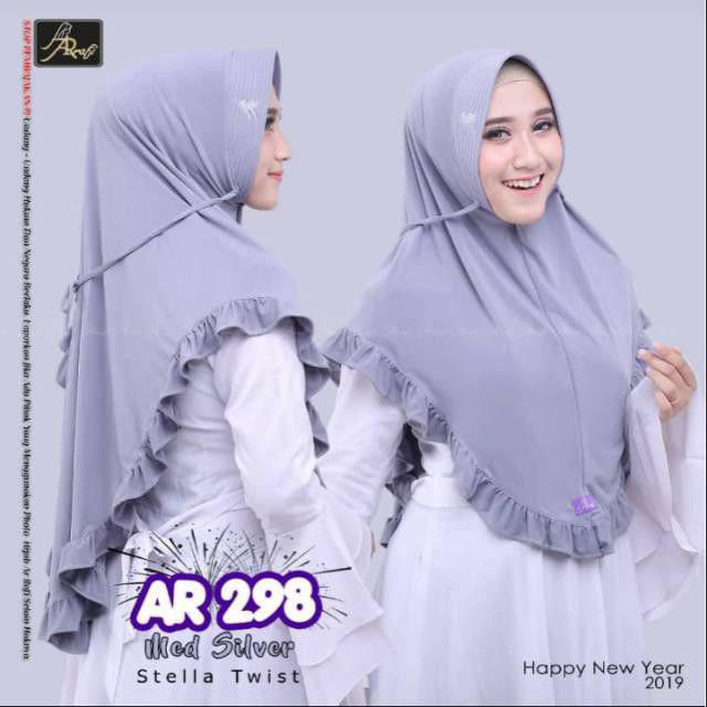Jual HIJAB AR RAFI AR 298 /STELLA TWIST/BERGO SYAR'I/BERGO REMPLE ...
