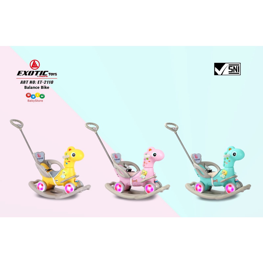 Jual EXOTIC RIDE ON TOYS - ET-2108 UNICORN & R/O-EX ET 2110 - ET-2110 ...