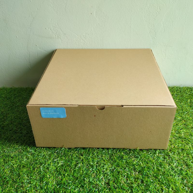 Jual @10pcs Dus Box 30x30x12 / Dus Kue Tart / Dus hampers 30x30x12 ...