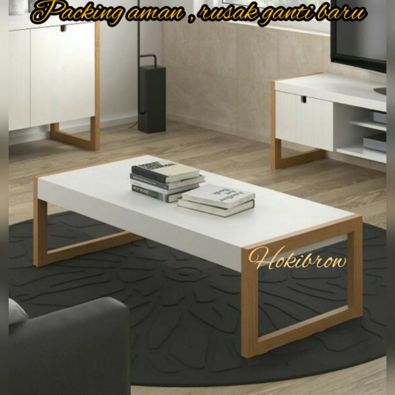 Jual meja kopi minimalis . meja tamu modern | Shopee Indonesia