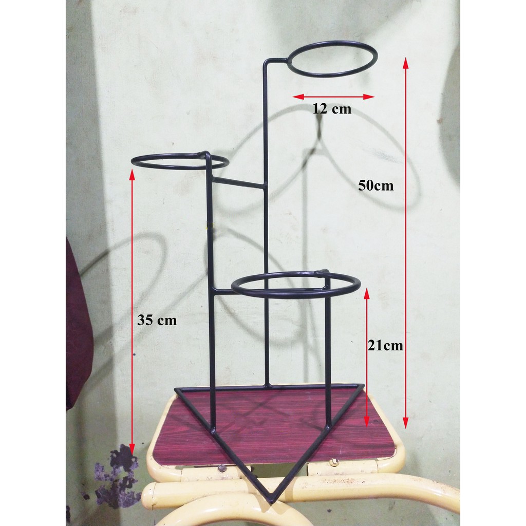 Jual STANDING POT BAHAN BESI / RAK POT BAHAN BESI | Shopee Indonesia