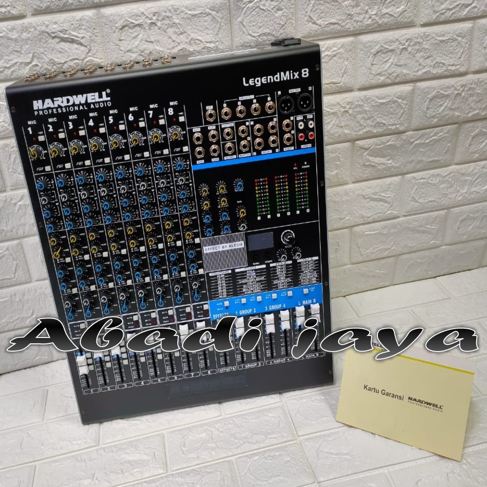 Jual Hardwell LegendMix 8 Legendmix8 Hardwell Mixer 8 Channel ORIGINAL ...
