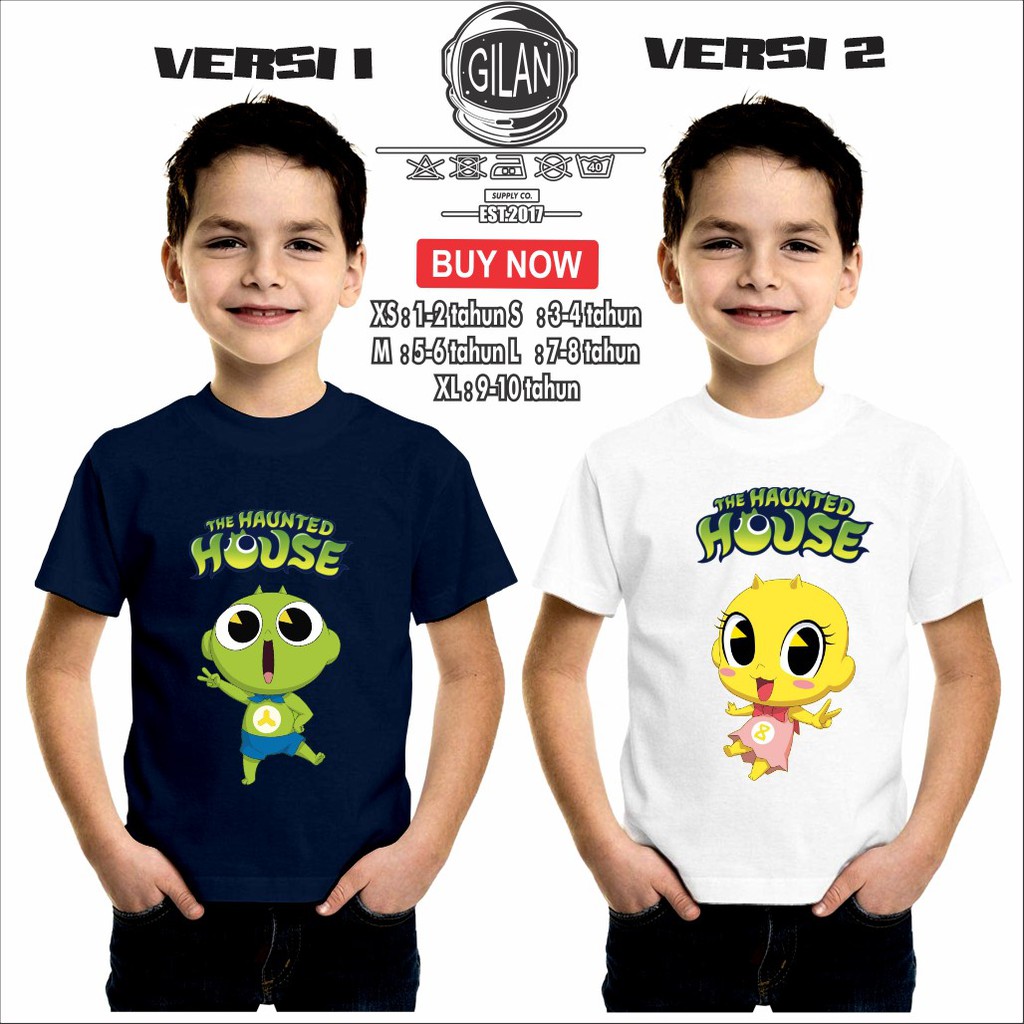 Jual Kaos Baju Anak THE HAUNTED HOUSE SHINBI GEUNBI Kaos Anime ... Jual Kaos Baju Anak THE HAUNTED HOUSE SHINBI GEUNBI Kaos Anime ...