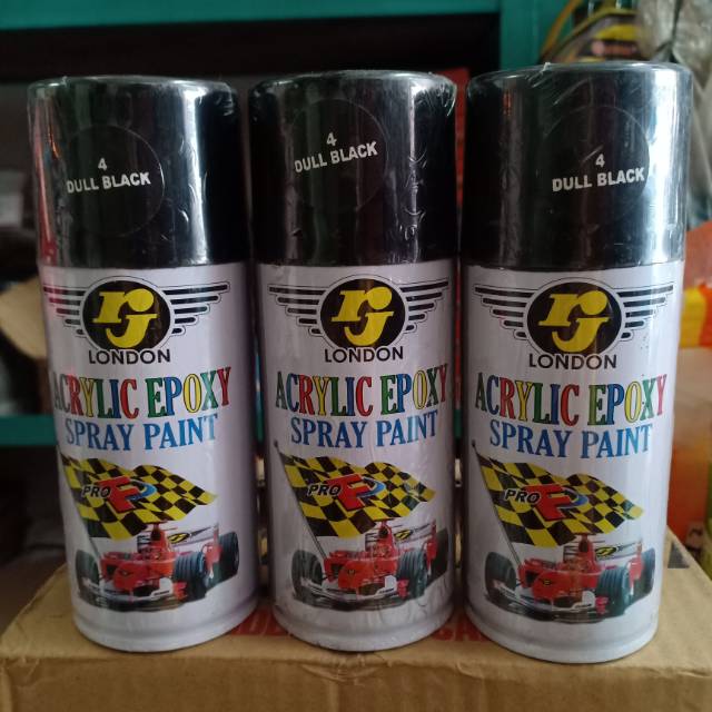 Jual Cat semprot pylox Rj 4 hitam doff 150cc | Shopee Indonesia