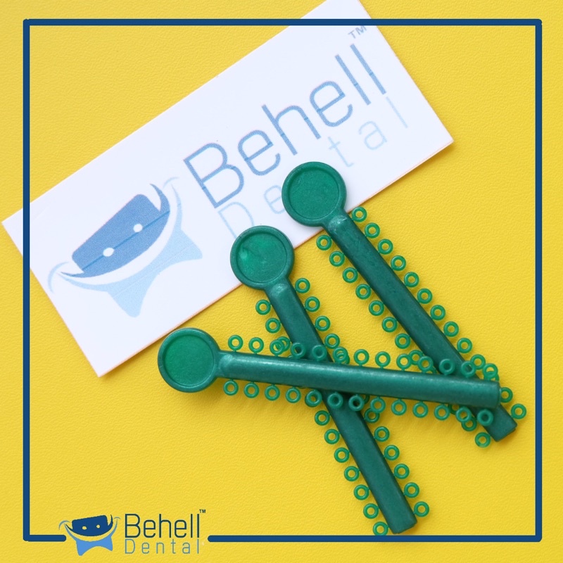 Jual Karet Behel Motif Power O ring Bulat PREMIUM - Dental rubber band ...