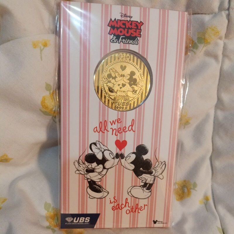 Jual ubs gold minnie mickey | Shopee Indonesia