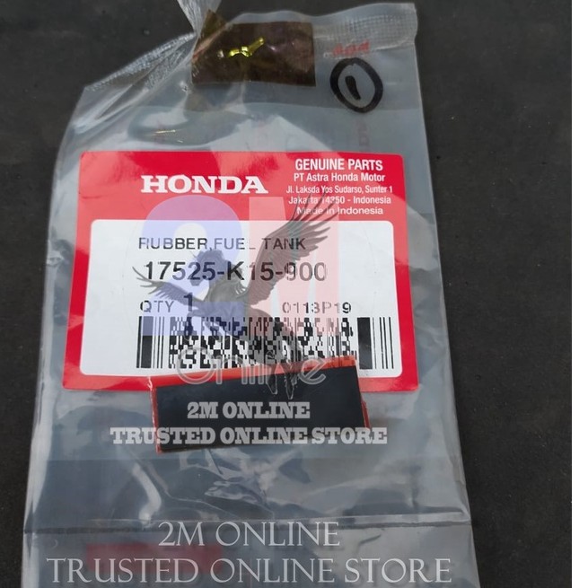 Jual Mdr Rubber Fuel Tank Karet Tangki CB150R Old Ori AHM 17525-K15-900 ...
