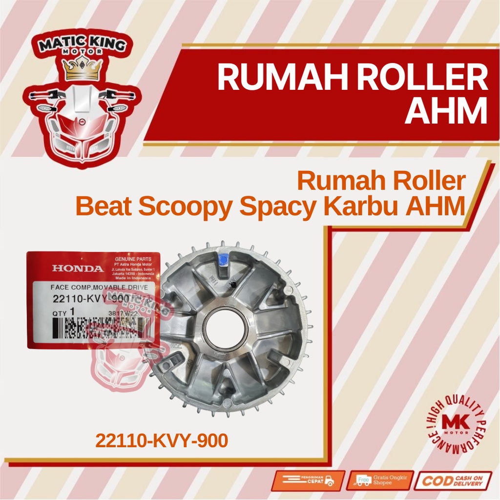 Jual Rumah roller Face Comp Beat Scoopy Spacy 110 Karbu 22110-KVY-900 ...