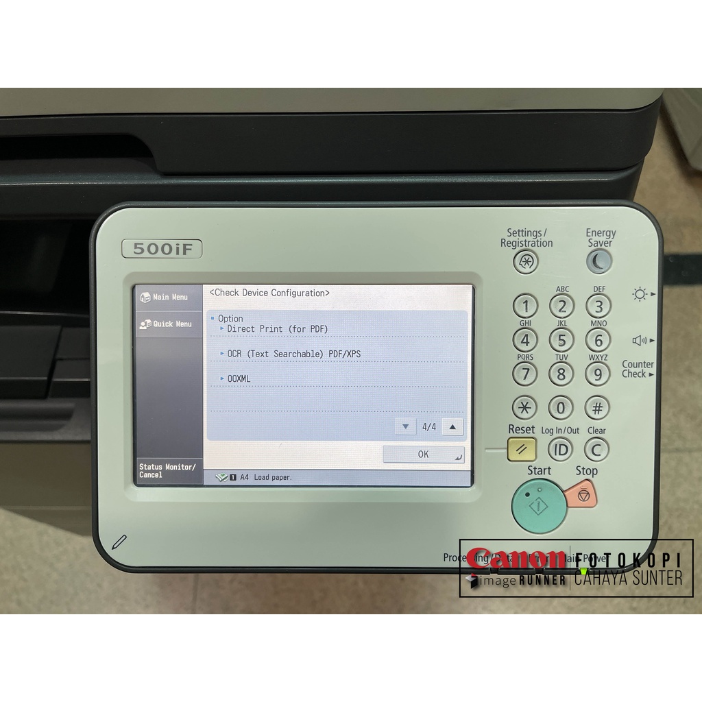 Jual Mesin Fotokopi Canon IRA 400if 110Volt EX USA GRADE A TANPA MEJA | Shopee Indonesia