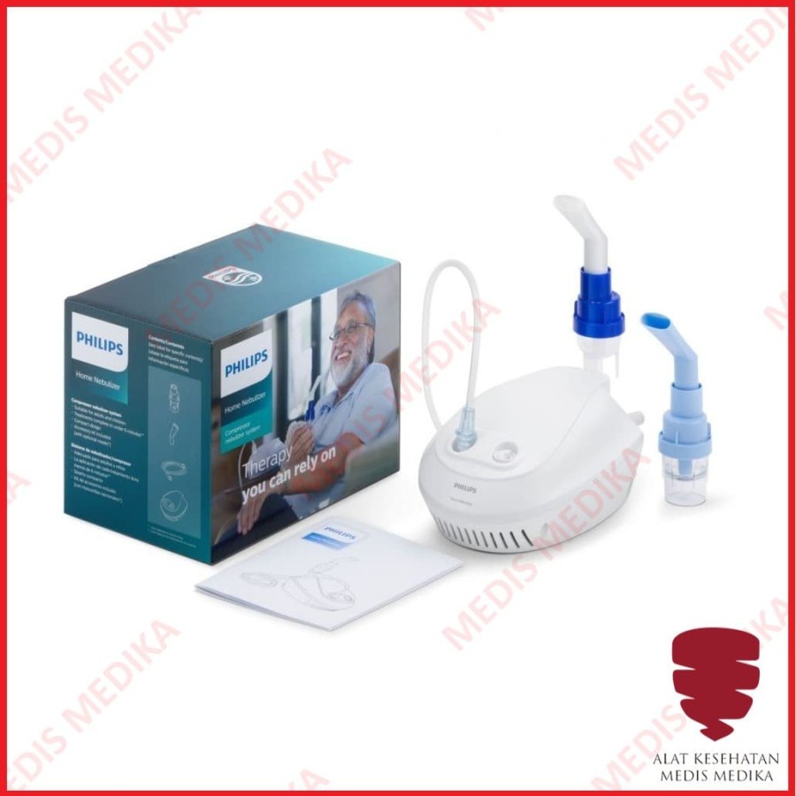 Jual Home Nebulizer Philips Alat Uap Terapi Asma Compressor Nebul ...