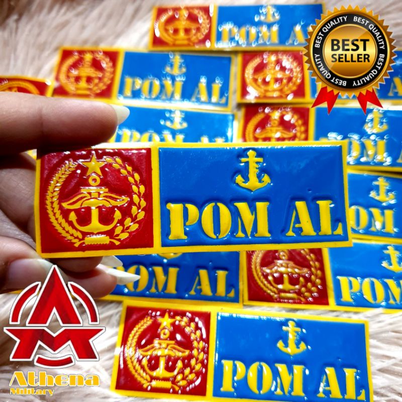 Jual Stiker Plat motor POM AL | stiker plat mobil POMAL |Stiker plat ...