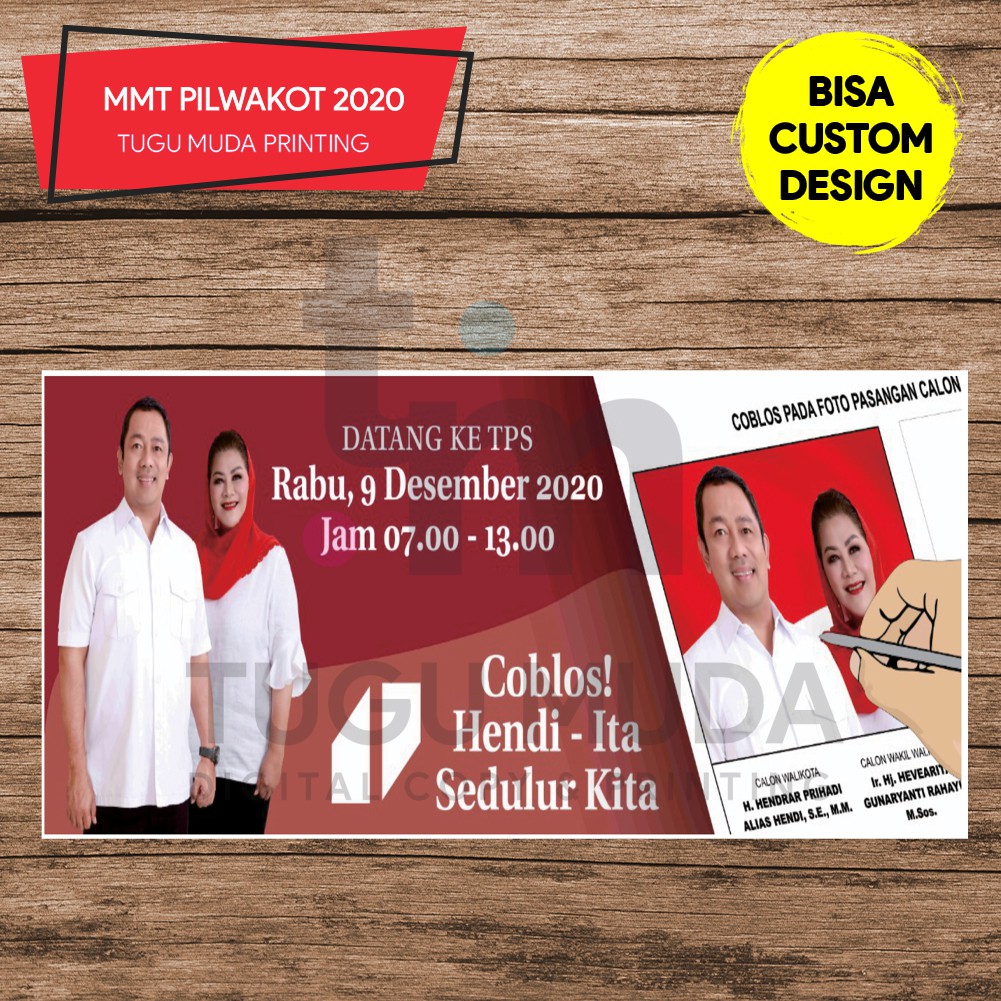 Jual Cetak Spanduk|Banner|MMT - Pilwakot Semarang 2020-Pilkada-Datang ...