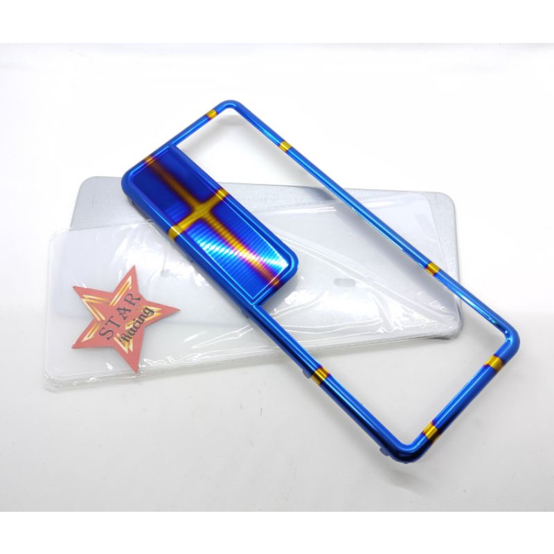 Jual TEMPAT PLAT NOMOR MOTOR/BINGKAI PLAT NOMOR TWOTONE PLAT BINGKAI ...