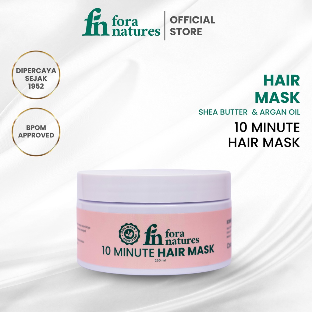 Jual Fora Natures Masker Rambut Rusak dan Kering 10 Minute Hair Mask ...