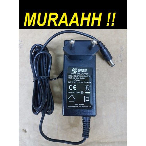 Jual Adaptor cctv 12v 2a adaptor cctv hikvision 12v 2a adaptor dvr 12v ...