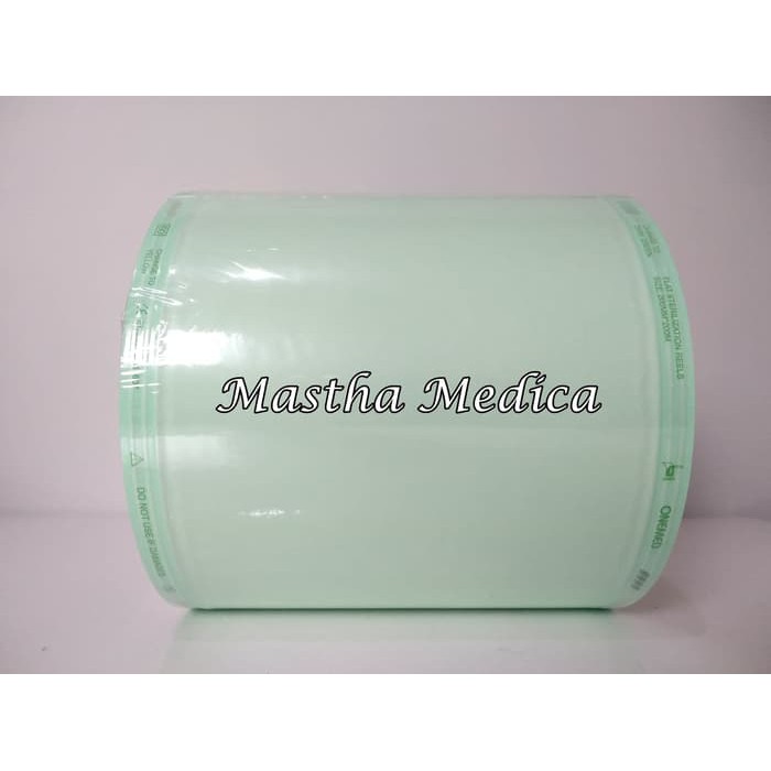 Jual Kertas plastik steril instrument pouch pouches roll gulungan 20cm ...