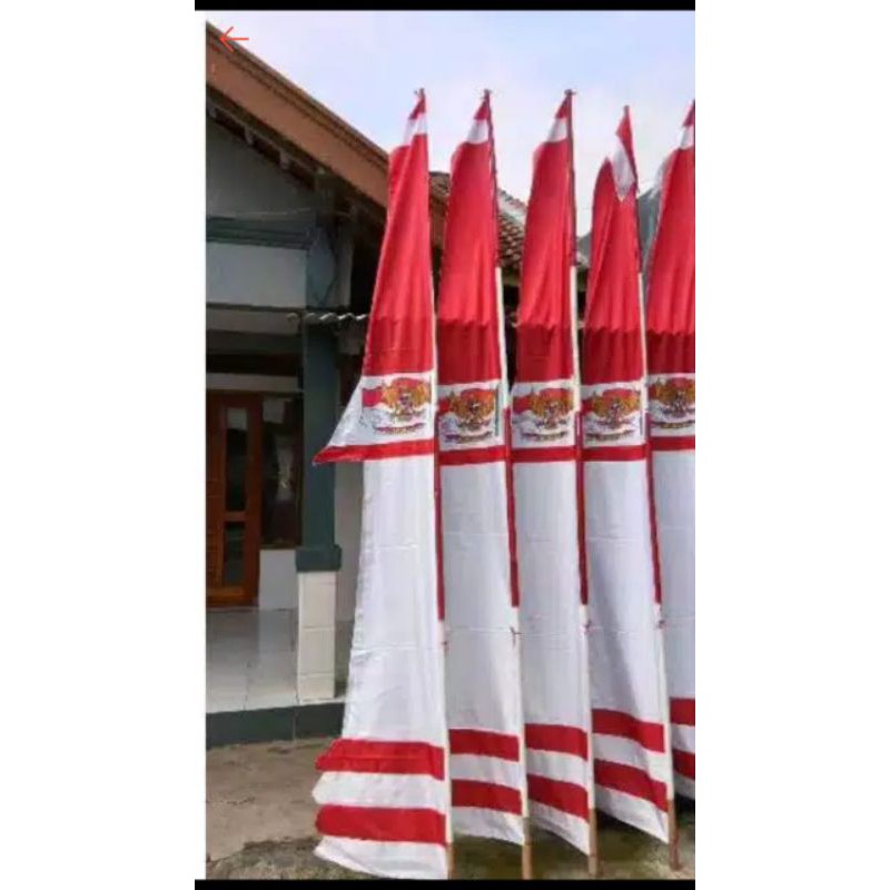 Jual Bendera Bandir isi 10 pcs ( merah putih ) | Shopee Indonesia
