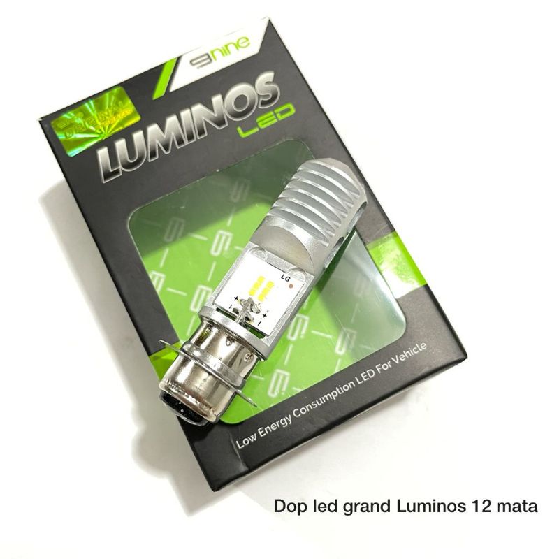 Jual Lampu Dop Led Depan H6 Luminos AC DC 12 Mata TIGER BEAT VARIO ...