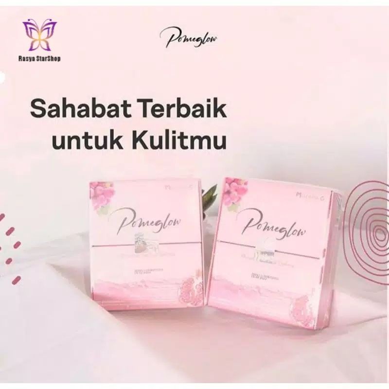 Jual POMEGLOW Collagen Drink BPOM 1 Box isi 10 Sachet | Shopee Indonesia