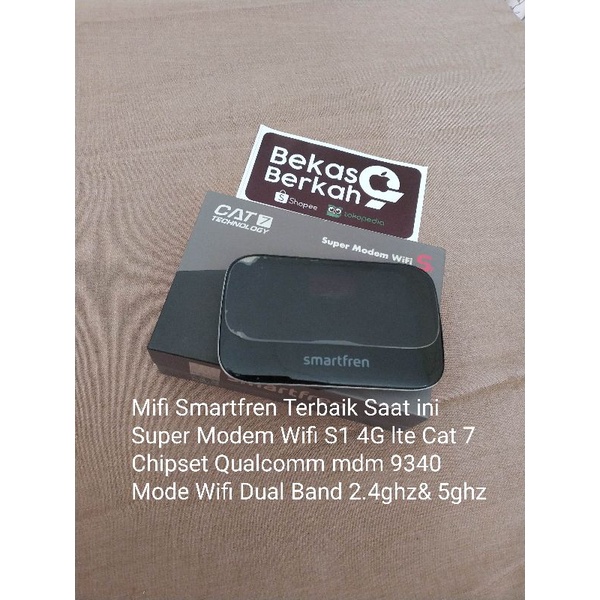 Jual Mifi Smartfren S1 tag Super Modem Wifi S1 dan Modem 4G | Shopee ...