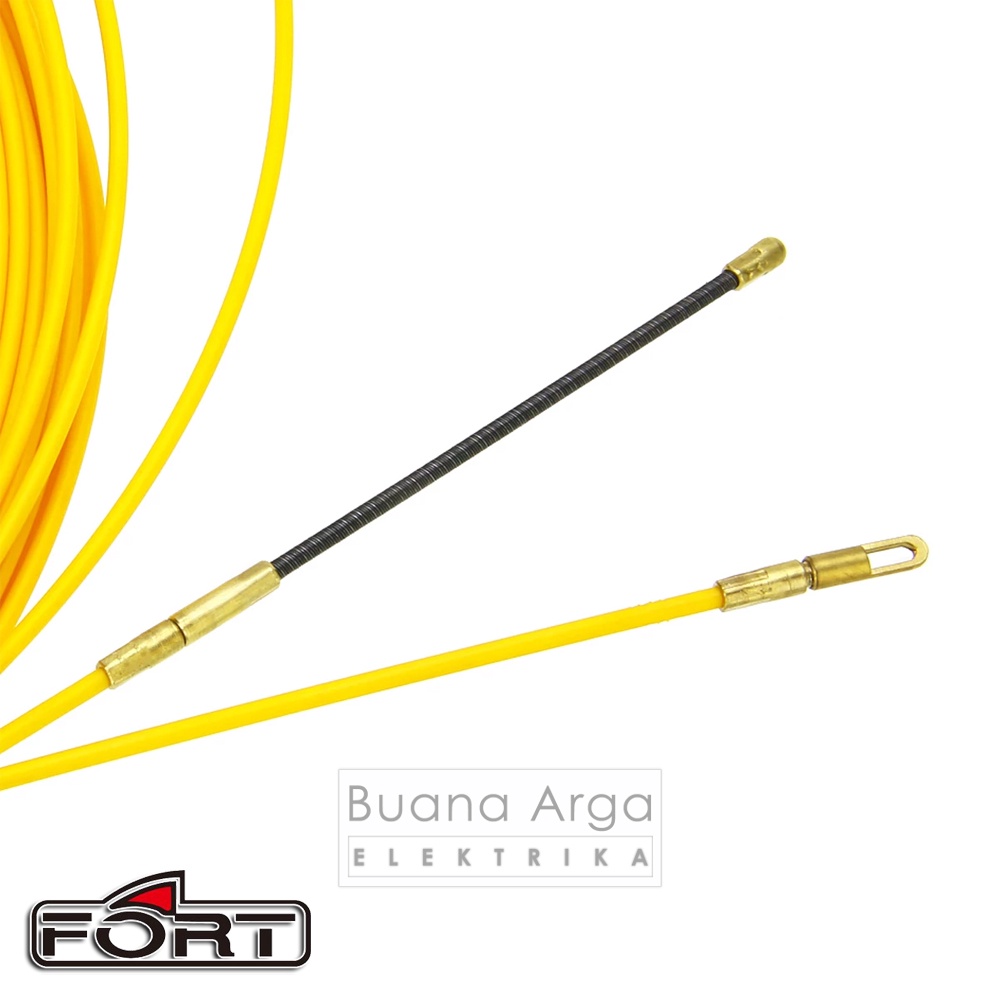 Jual FORT CABLE PULLER 15 mtr Penarik Kabel / TREKPER 4mm kuning ...