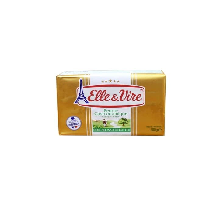 Jual Elle&Vire Butter Pack Salted 200Gr | Shopee Indonesia