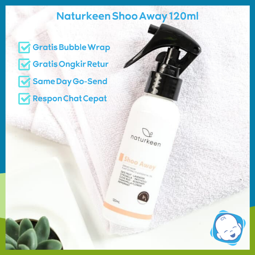 Jual Naturkeen Shoo Away 120ml | Shopee Indonesia