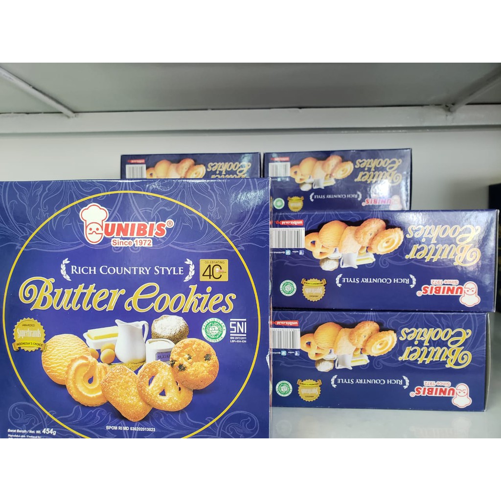 Jual Biskuit Unibis Butter Cookies 454 gr | Shopee Indonesia