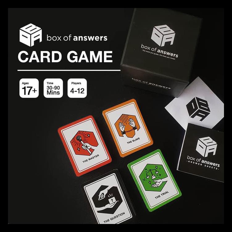 Jual Card Game Box of Answers TERBARU | Shopee Indonesia