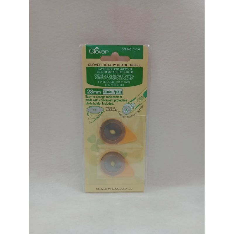 Jual Alat Clover Rotary Blade Refill 28mm (7514) | Shopee Indonesia