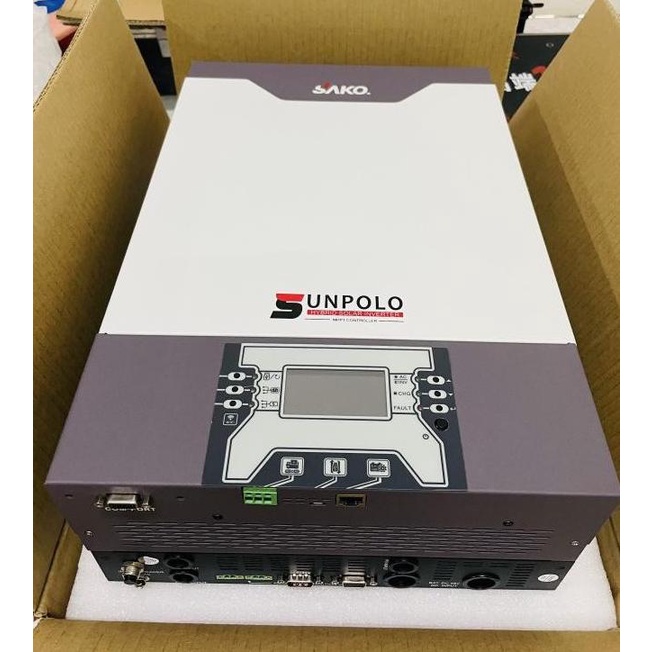 Jual Sako Hybrid Off / On Grid Inverter 5000W - Pure Sine Wave 5Kw Mppt ...