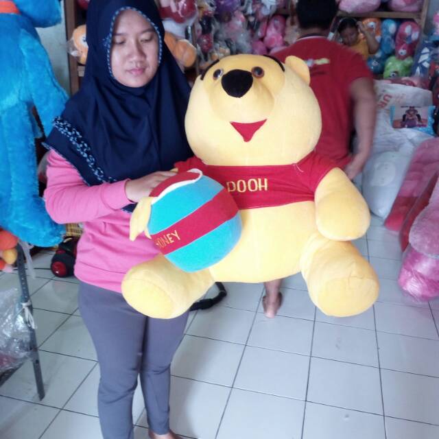 Jual Boneka winnie the pooh Madu (Jumbo) | Shopee Indonesia