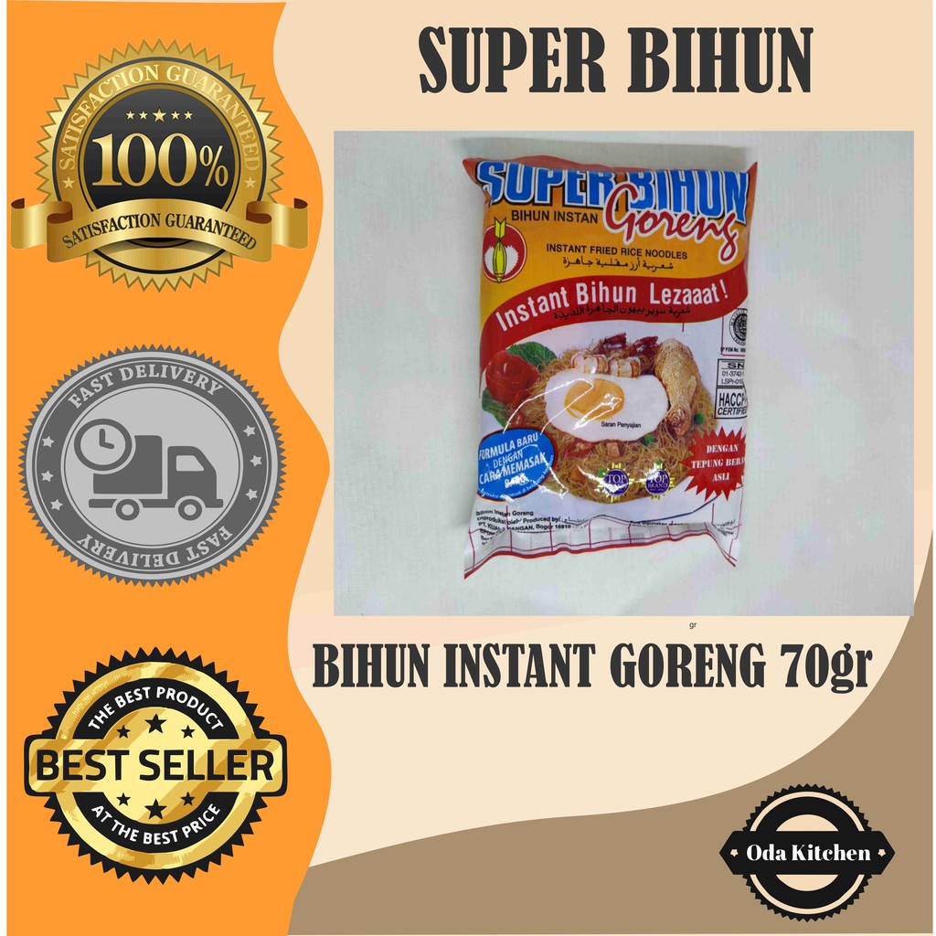 Jual SUPER BIHUN INSTANT GORENG PACK 70g | Shopee Indonesia
