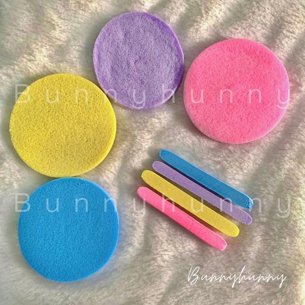 Jual Sponge Facial Stick / Spon Cuci Muka / Spons Kentang Stik Mekar ...