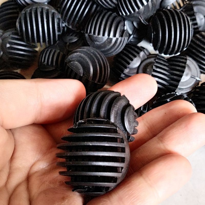 Jual BIOBALL/BIO BALL BULAT GOLF MEDIA FILTER AQUARIUM KOLAM ISI 200 ...