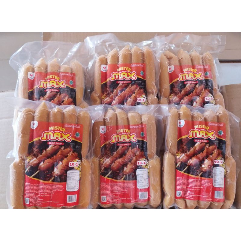 Jual Mister MAX Sosis Bakar Mini 1 Dus (16 pack x 500gr) | Shopee Indonesia