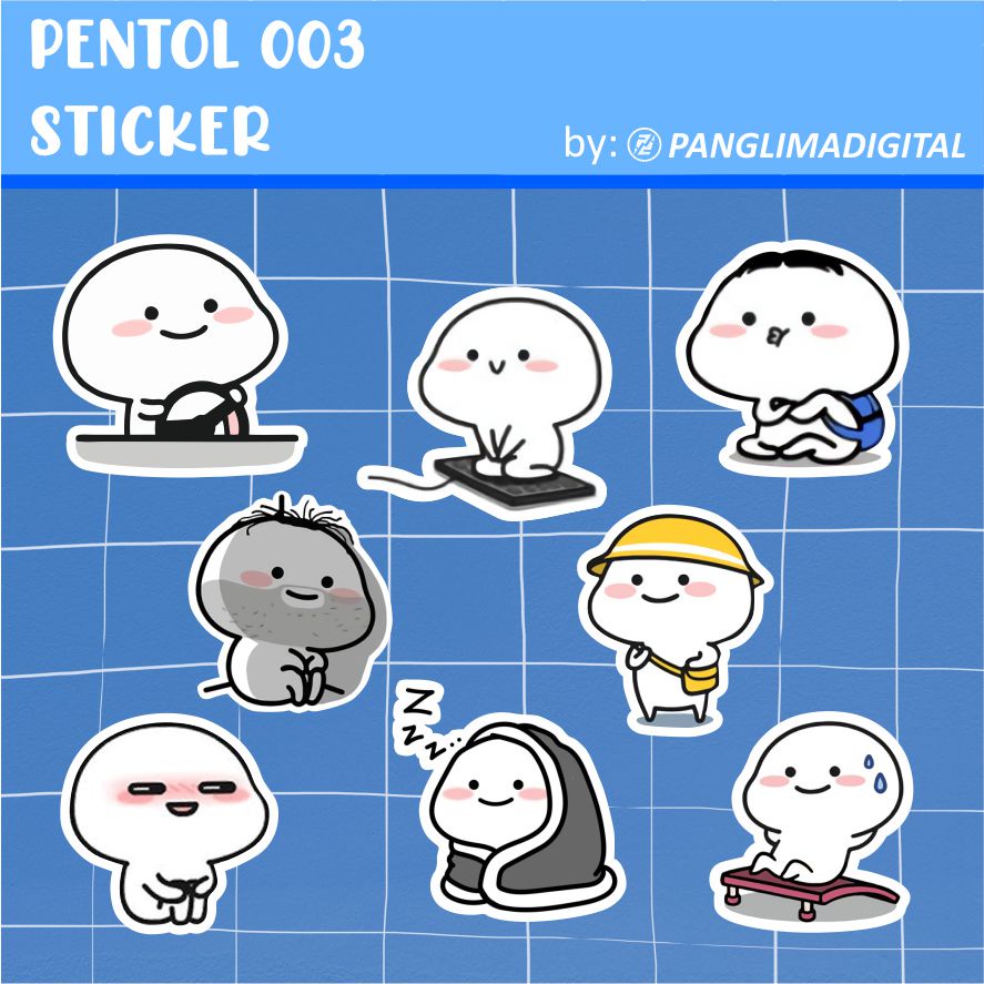 Jual Sticker Pentol Sticker Tumblr Sticker Pentol Lucu Sticker Pentol ...